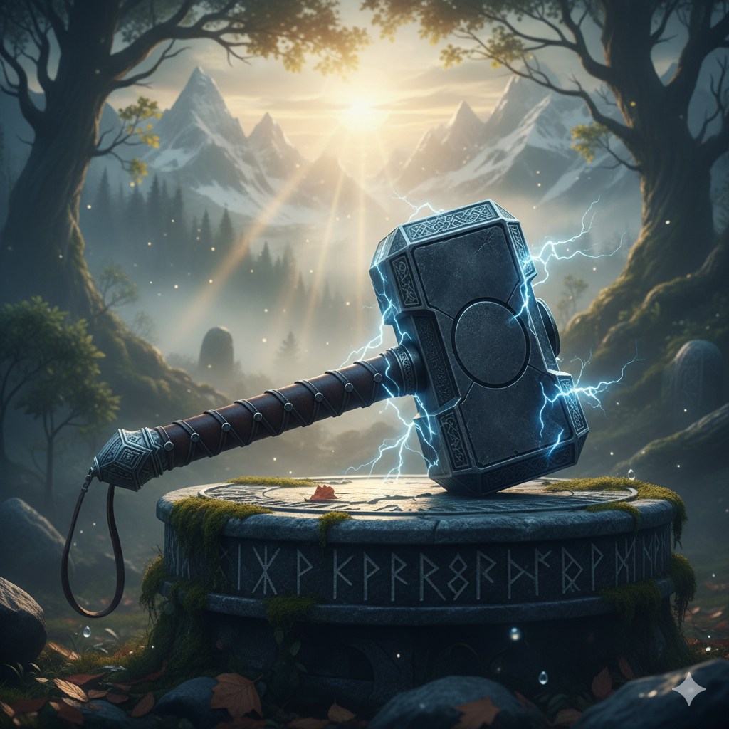 The Meaning of Mjolnir: Thor's Powerful Hammer – Ed&Ta